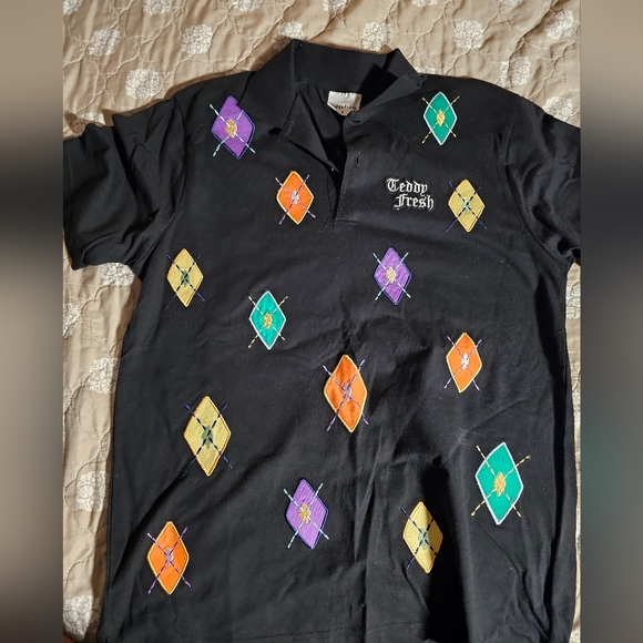 Teddy Fresh | Shirts | Teddy Fresh Polo Shirt | Poshmark